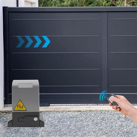 Without Racks 1300lbs Automatic Sliding Gate Opener With 2