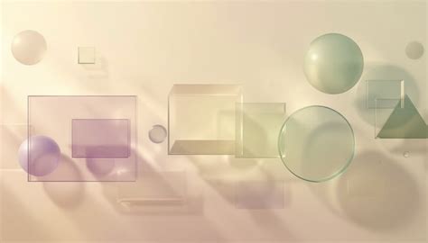 Free Floating Geometric Dreams Photo Minimal Geometric Translucent Download At Stockcake