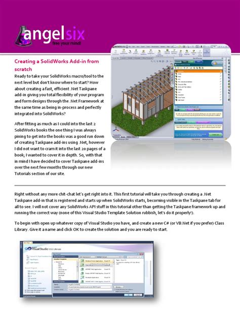 PDF Creating A SolidWorks Add In DOKUMEN TIPS