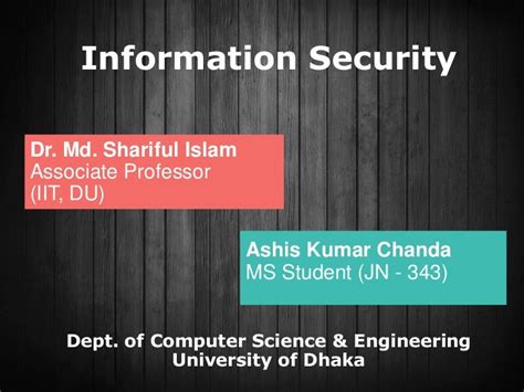 Secure Software Design