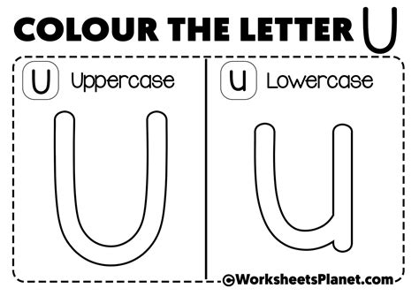 Letter U Coloring Pages