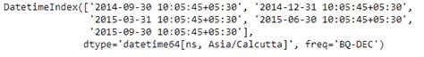 Python 熊猫约会指数 freq 布客GeeksForGeeks 人工智能中文教程