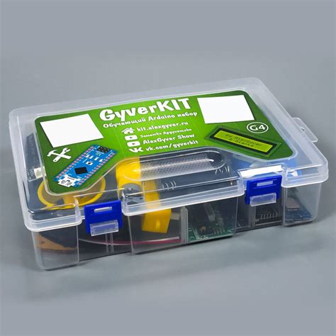 Продвинутый набор Arduino Gyverkit Extra купить с доставкой по