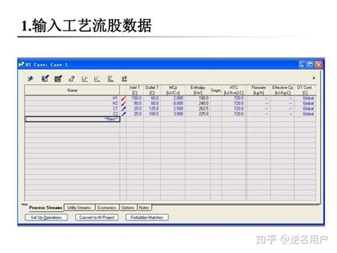 夹点分析·aspen Energy Analyzer 知乎