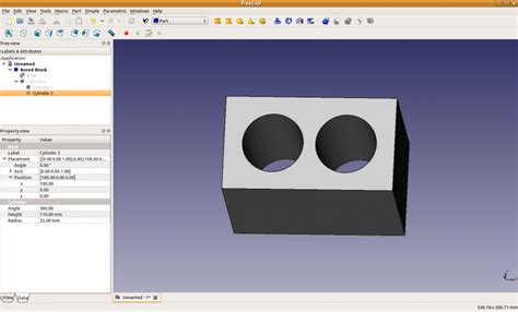 file engine block tutorial bored block png freecad documentation