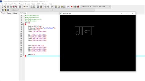 how to add graphics in dev c gamespec