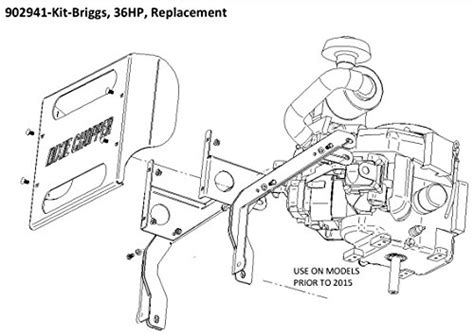 Buy Dixie Chopper Oem Briggs Repl 36 Hp Engine Kit For 36 Hp Vanguard Electric Clutch Engines