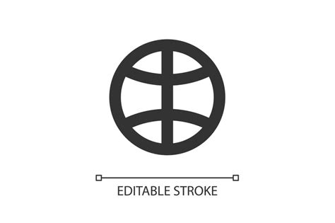Global Network Pixel Perfect Linear Ui Icon By Bsd Studio TheHungryJPEG