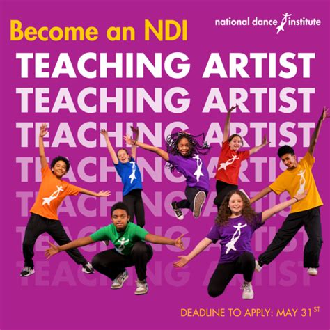 National Dance Institute Seeks Dance Teaching Artists Dancenyc