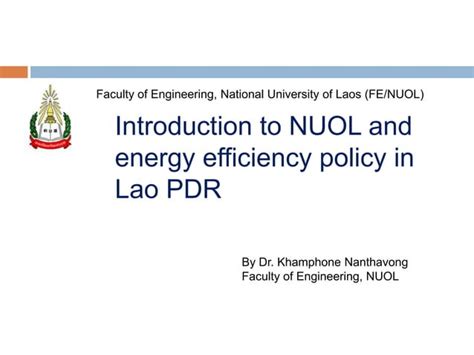introduction session 1 laos ppt