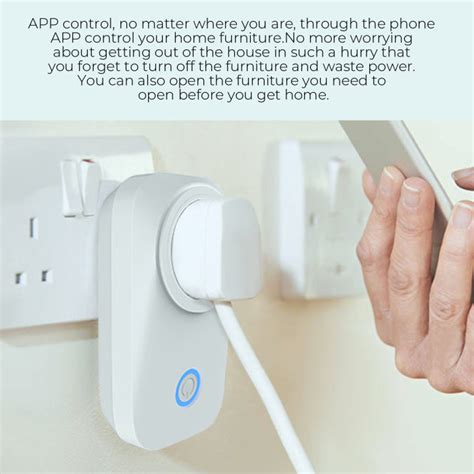 Good Helper 16a Smart Wifi Plug Socket Power Switch App Remote Control Timer Us Eu Au Plug Home