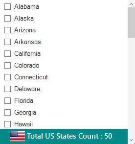 WinForms ListView Control Windows Forms ListBox Syncfusion