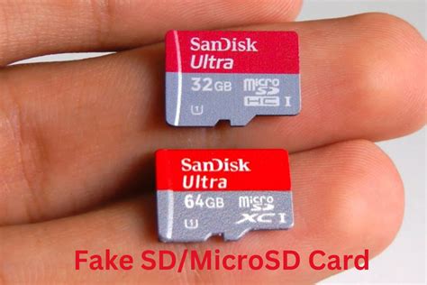 Watch Out For Fake Sd Cards How To Tell If An Sd Card Is Fake