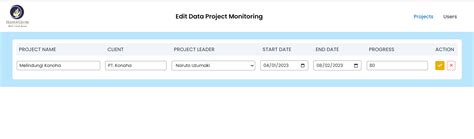 GitHub Pangidoannsh Project Monitoring Ini Merupakan Aplikasi Web Untuk Mendata Proyek