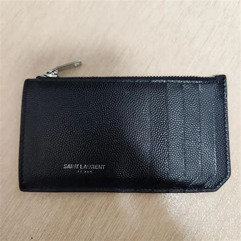 Saint Laurent 생로랑 Saint Laurent Mens Card Wallet 입생로랑카드지갑 남자 카드지갑 지갑 생로랑 On Bunjang