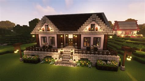 Big Spruce House Minecraft Schematic Whbnxf