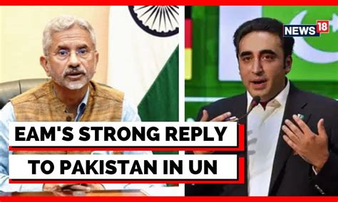 S Jaishankar Speech India At Un Eam S Jaishankars Sharp Response To Paks Kashmir Rant