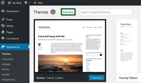 How To Install A New Theme For WordPress Hosting Namecheap Com