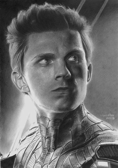 Spiderman Pencil Sketch