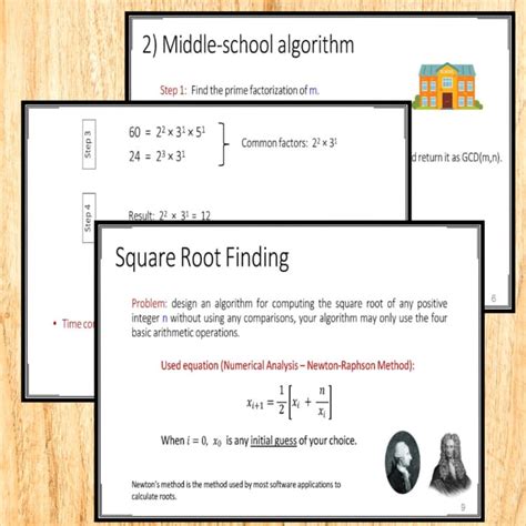 Algorithm Analysis And Design Foundations Gcd Algorithms And Numerical
