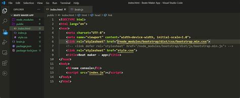 I Can T Link My Bootstrap File I Will Face This Error On My Console The Error Is MIME Type