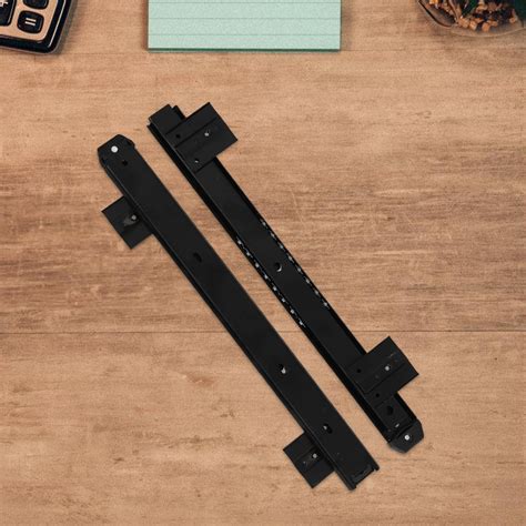 Frcolor 1 Set Keyboard Slide Keyboard Replacement Guide Rail Computer Table Drawer Slide