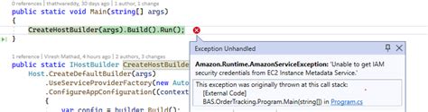unable to load params from aws param store · issue 109 · aws aws