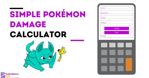 Simple Pokémon Damage Calculator Online