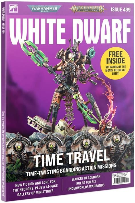 White Dwarf Magazine Issue 499 April 2024 Vagabond Games And Collectables