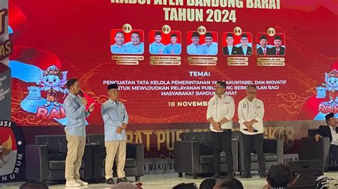 Hasil Real Count Pilkada Bandung Barat 2024 Jeje Asep Unggul Telak Di