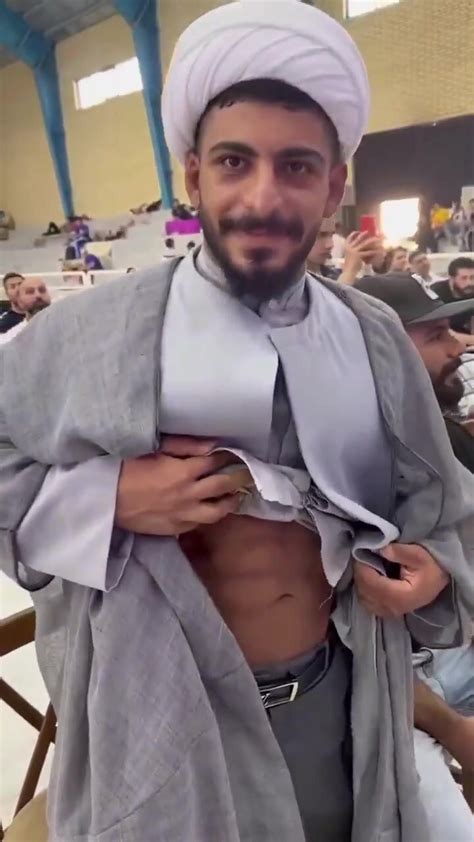 Sexy Muslim Guy Shows Off Abs At The Mosque