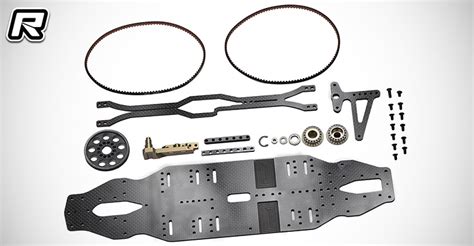 Red RC Arrowmax T Medius Mid Motor Chassis Conversion Kit