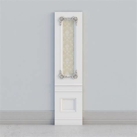 Elegant Classic Door Frame 3d Model