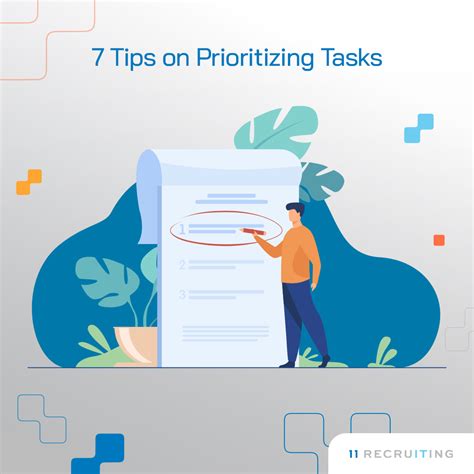 Tips On Prioritizing Tasks Eleven Recruiting IT Recruiting IT Staffing And IT Jobs