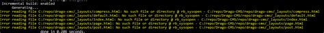 ruby error reading file no such file or directory rb sysopen