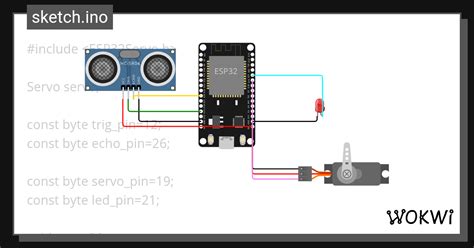 Automatic Dispenser Wokwi Esp32 Stm32 Arduino Simulator