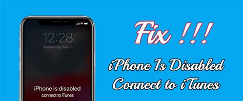 How To Fix Iphone Is Disabled Connect To Itunes Latest