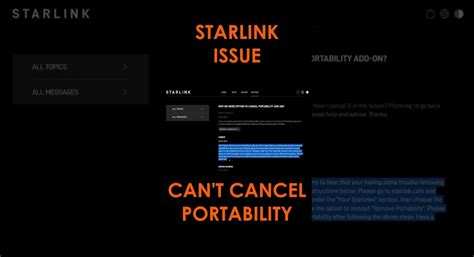 STARLINK PH ISSUE CAN T CANCEL OR REMOVE PORTABILITY ADD ON FIXES SOLUTION Starlink Rowin