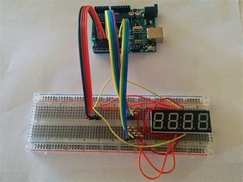 Moosteria Seven Segment Displays On An Arduino