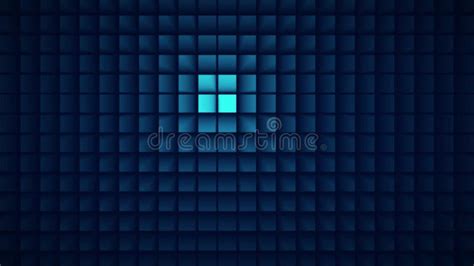 Colorful Digital Grid Squares Loop Background Abstract Digital Data Technology Grid Background
