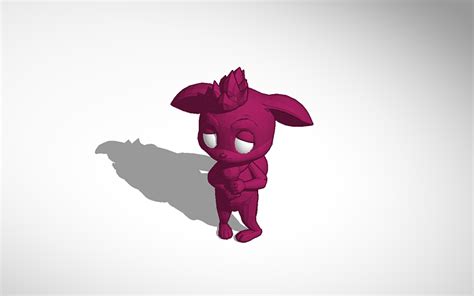 3d Design Scared Chip Tinkercad