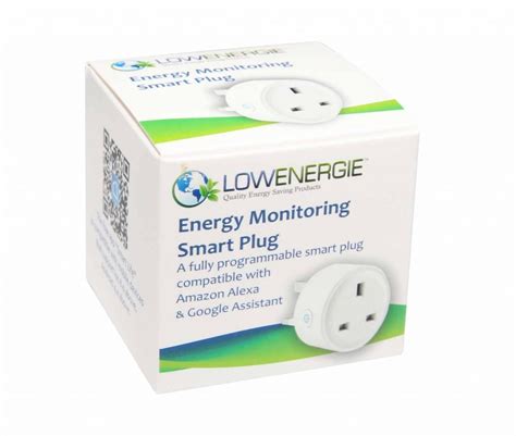 Energy Monitoring Smart Timer Plug In Socket Low Energy Supermarket