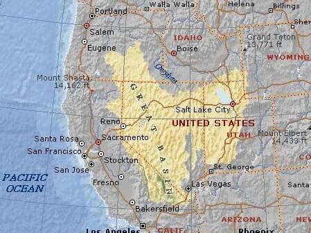 Great Basin Desert World Map 🎄 Do You Know Someone Who Loves