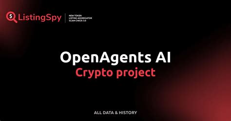 Openagents Ai Crypto Project Opnai Token Listings Events Analysis Listingspy