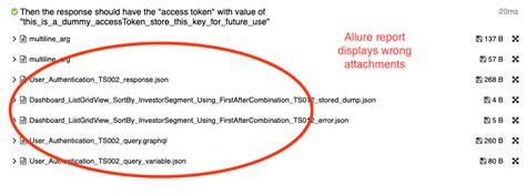 Reports Shows Attachment Which Is Irrelevant To The Test Cases · Issue 84 · Allure Framework
