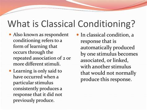 Ppt Classical Conditioning Powerpoint Presentation Free Download Ppt Classical Conditioning Powerpoint Presentation Free Download