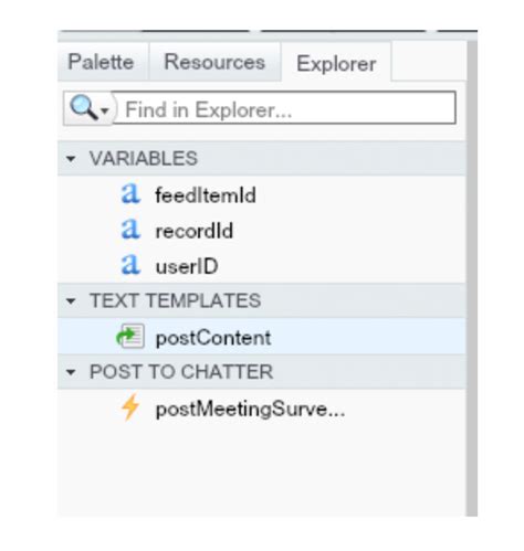 automated chatter posts in salesforce communities with process builder