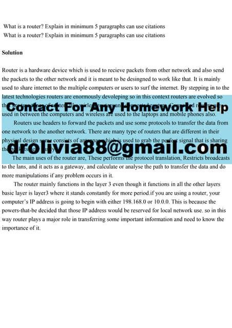 what is router functions uses types of routers with examples ppt