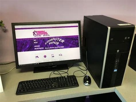 HP USED DESKTOP CORE 2 DUO COMPLETE COMPUTER SYSTEM 2gb Screen Size 15 5 At Rs 6500 In Delhi