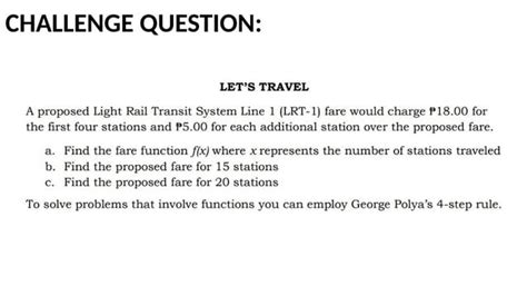 Solving Real Life Problems Involving Functions Pptx Business And Finance